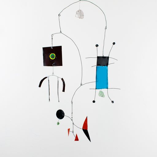 Two Friends and a Fish (Homage to Joan Miro) – Pearl Street Mobiles